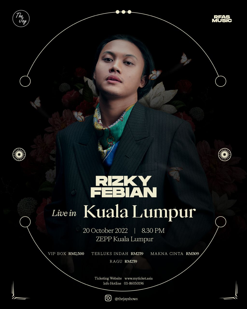 Kali Pertama Muncul Dengan Konsert Solo Di Malaysia, Rizky Febian Bakal ...