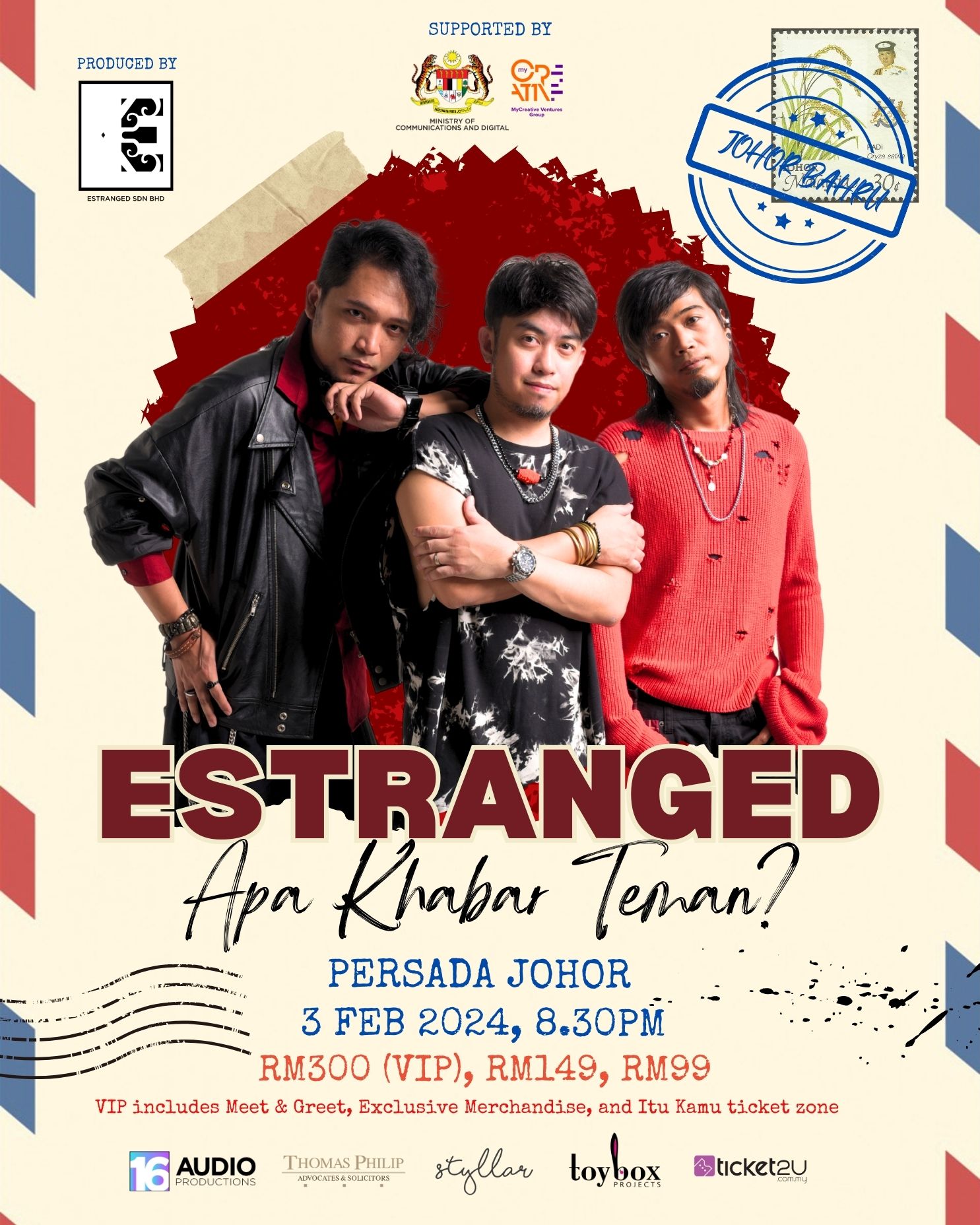 Disangka Sudah Tidak Aktif, Estranged Kini Masih Kerap Penuhi Undangan ...