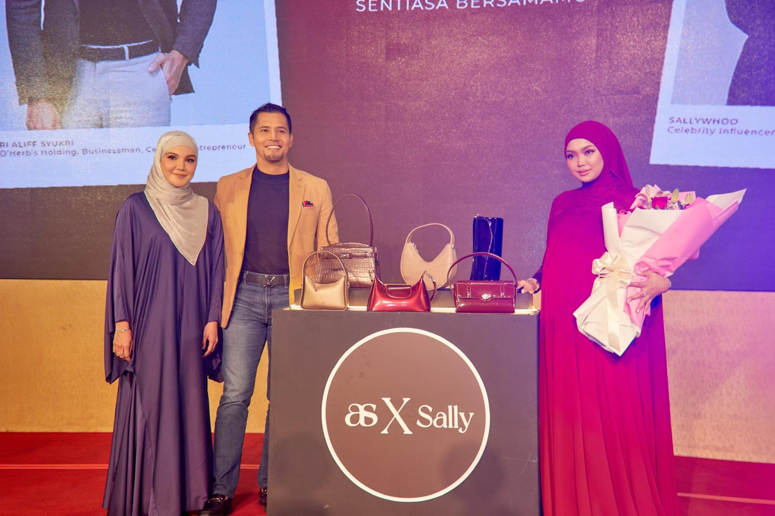 Aliff Syukri Lancar Koleksi Beg Tangan ‘AS x Sally’, Jalin Kerjasama ...